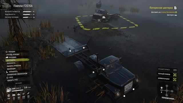 SnowRunner прохождение Part#10. Царь горы. Letsplay.