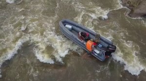 Эпичное видео Лодка Стриж // Суперджет // Тоннельная лодка из ПВХ // Boat Strizh Jet Superjet
