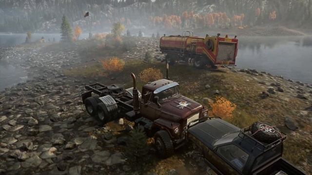 SnowRunner прохождение сложный режим Part#32. открываем новую локацию. #letsplay #snowrunner