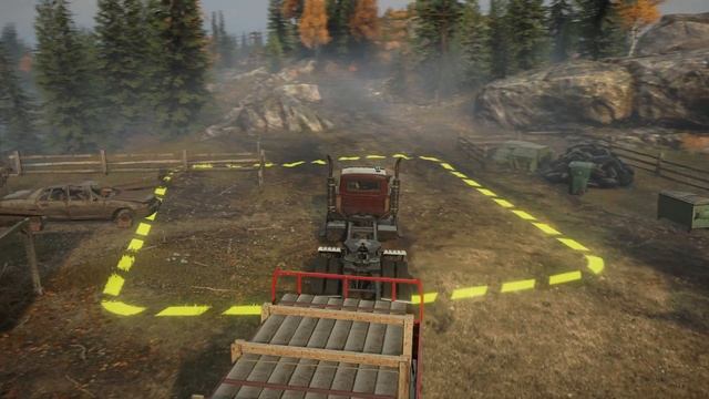 SnowRunner прохождение сложный режим Part#36. Всё еще строим мосты. #letsplay  #snowrunner