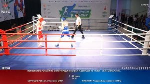 80 54 кг БОРИСОВ Роберт Алтайский СФО - ПАНАРИН Андрей Башкортостан ПФО