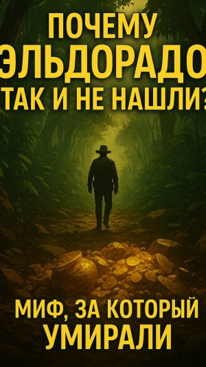 Почему все верили в Эльдорадо? #эльдорадо #золото #история #легенды #потерянныйгород #экспедиция