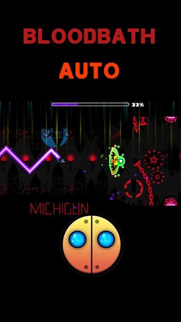 BLOODBATH AUTO ЧАСТЬ 2 ГД GD Геометри Даш Geometry Dash БЛУДБАФ АВТО