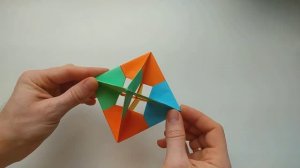 Игрушка вертушка из бумаги. Очень увлекательная игрушка