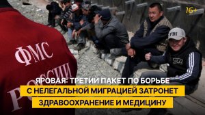 Яровая: третий пакет проектов по борьбе с нелегальной миграцией коснётся вопросов здравоохранения