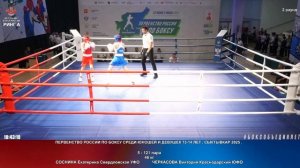 121 46 кг СОСНИНА Екатерина Свердловская УФО - ЧЕРКАСОВА Виктория Краснодарский ЮФО