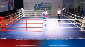 89 75 кг ПАВЛОВ Егор Чувашская Респ ПФО - ЧАУСОВ Сергей Челябинская УФО