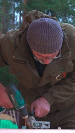 Монтаж террасы из лиственницы