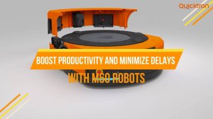 Quicktron Robotic - повышение производительности и минимизация задержек с помощью роботов M60