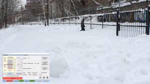 Тестирование "ТРЕЗОР-М". Обнаружение пересечение зоны обнаружения шагом и бегом.