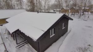 Готовый каркасный дом по префаб технологии за 1,5 месяца!