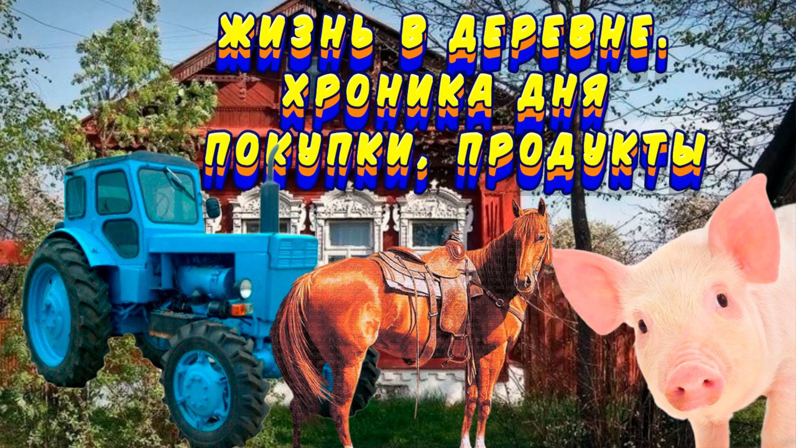 👨🌾🏠🌳 Жизнь в деревне. Хроника дня - Покупки, продукты 🍀 Комиссаров Эдуард Михайлович 🍀