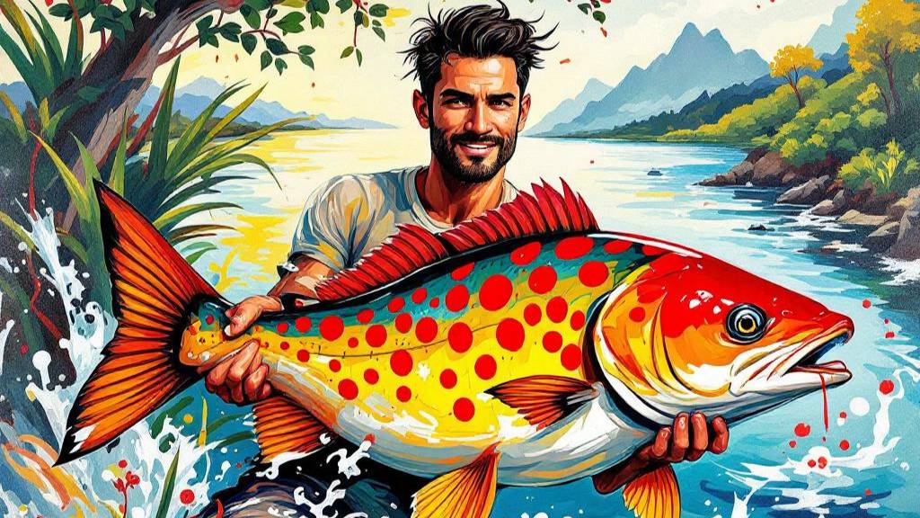 Наконец-то поймал! Редкий опах-красноперый на целых 109 кг в Русской рыбалке 4!