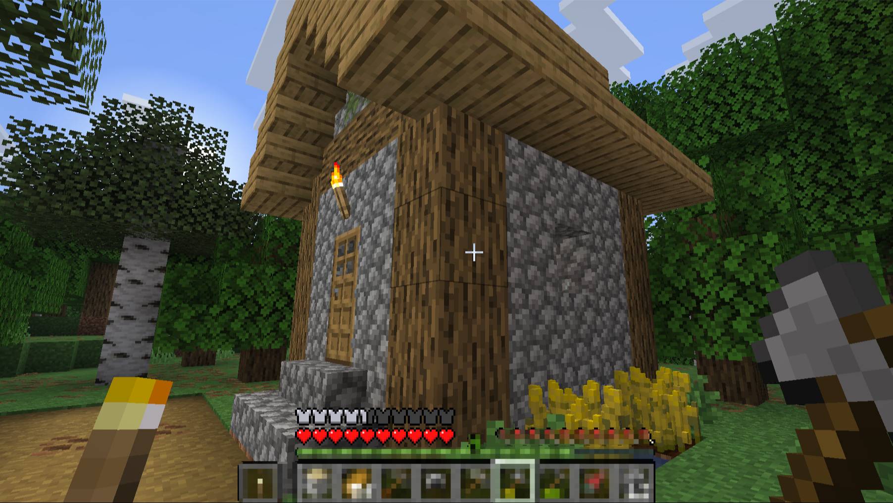 1сезон 1серия выживание в кубическом мире в майнкрафт