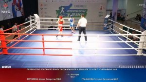 203 48 кг МАТВЕЕВА Мария Татарстан ПФО - ГЛАЗУНОВА Татьяна Рязанская ЦФО