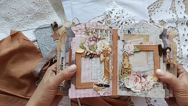 Мини альбом "Почтовый ящик-осень"