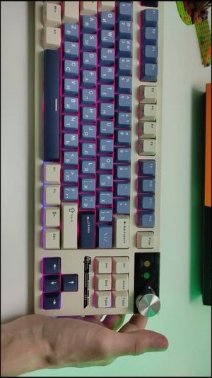 Игровая механическая клавиатура Royal Kludge RK S85 - 3 типа подключения, RGB, 🔋 до 240 часов