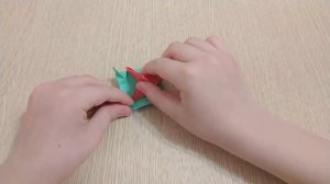 Собираем игрушку волчок из бумаги: простой Мастер-Класс
