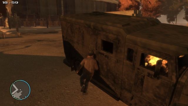 ГТА 4 Выгул Романа часть 3. Русская озвучка