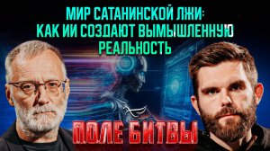Мир сатанинской лжи: как ИИ создают вымышленную реальность / Поле битвы