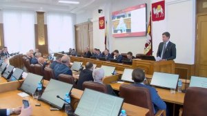 Олег Гербер об итогах 68-го заседания Законодательного Собрания