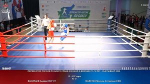 157 42 кг ВАСИЛЬЕВ Андрей ЛНР НТ - МАЛЕТИН Максим Алтайский СФО