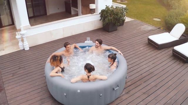 Надувной спа-бассейн Lay-Z-Spa Santorini(2022)