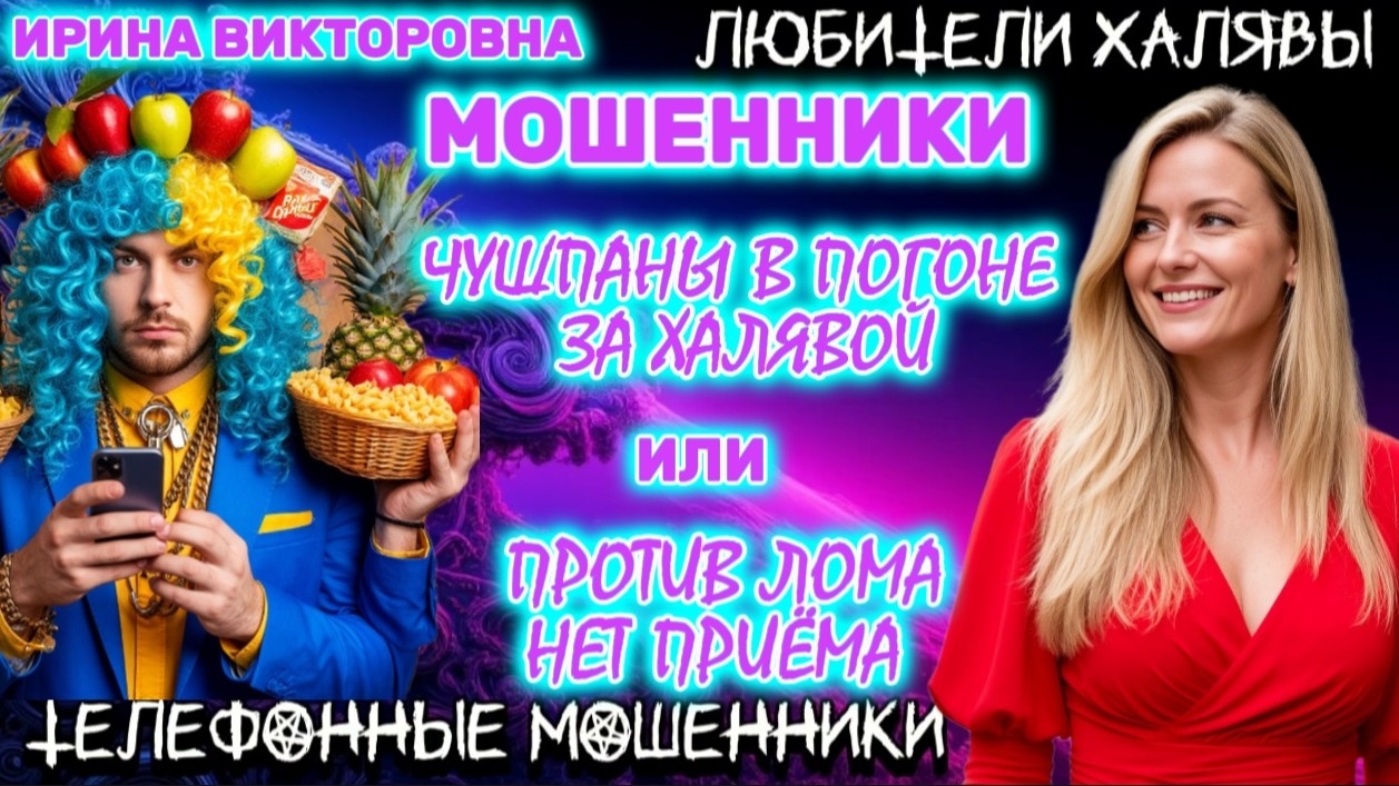 💥 ИРИНА ВИКТОРОВНА. ЧУШПАНЫ В ПОГОНЕ ЗА ХАЛЯВОЙ | ТЕЛЕФОННЫЕ МОШЕННИКИ