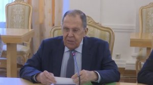 С.Лавров и Т.Фомвихан, Москва, 26 июня 2025 года