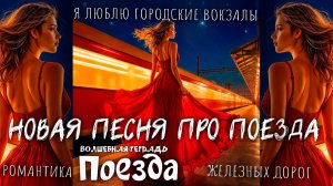 Волшебная тетрадь. "Поезда". Новая песня про поезда, вокзалы, любовь, смысл жизни и одиночество.