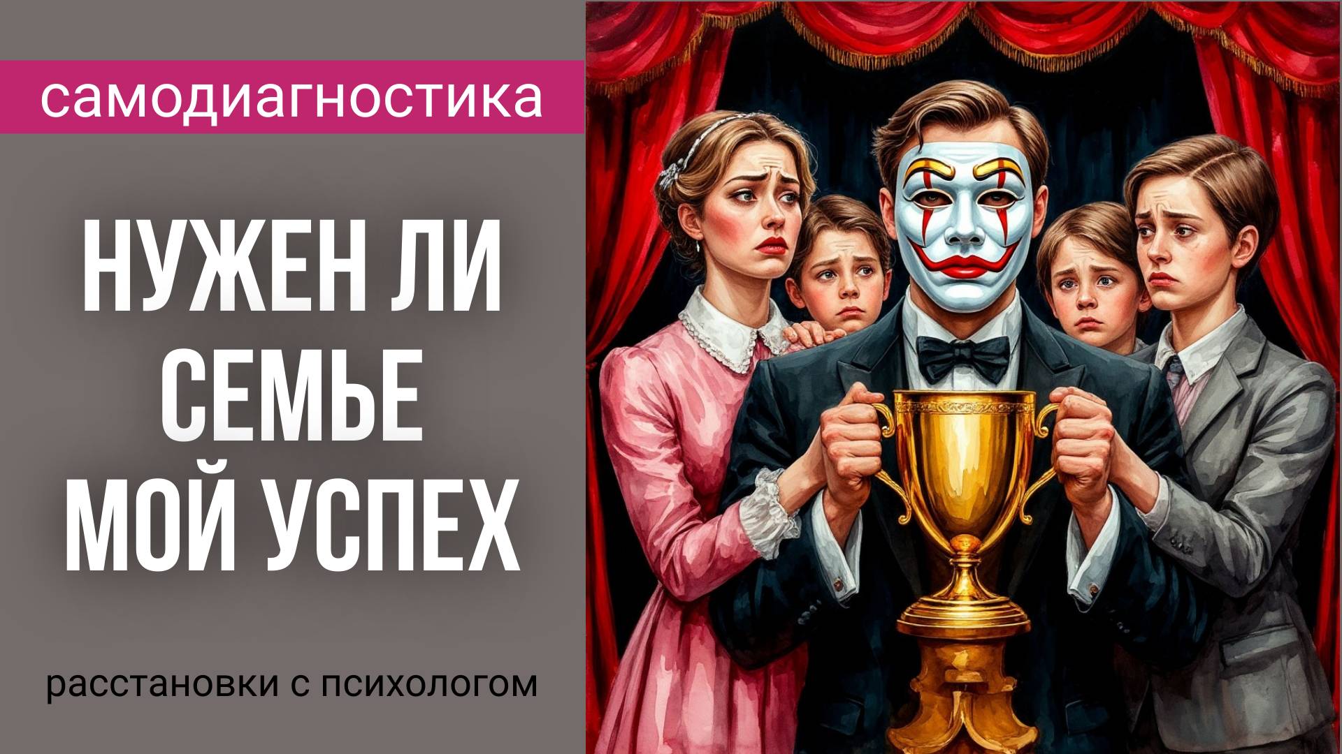 Практика расстановка. Как семья смотрит на мой успех?