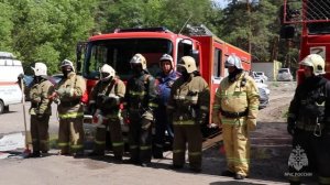 В детском лагере г. Курска прошли комплексные штабные учения