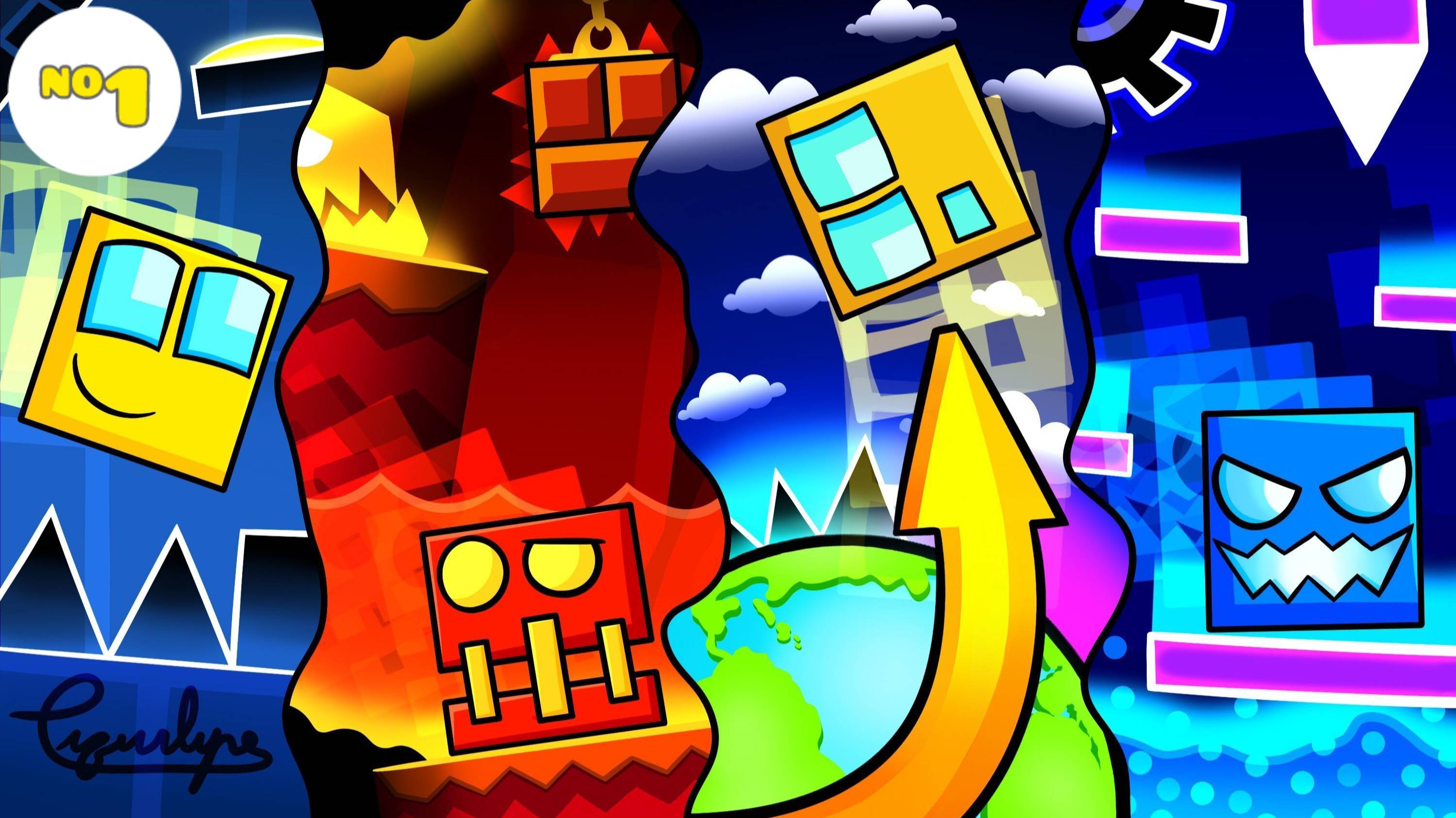 Снова в КУБИЧЕСКИЙ МИР! ► #1 Geometry Dash (ПРОХОЖДЕНИЕ)