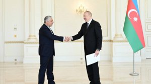 Ильхам Алиев принял верительные грамоты новоназначенного посла Ирана в Азербайджане