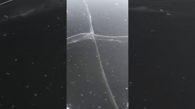 Нижнетагильский пруд замёрз полностью, в центре пруда #тагил #урал #зима #путешествие #туризм
