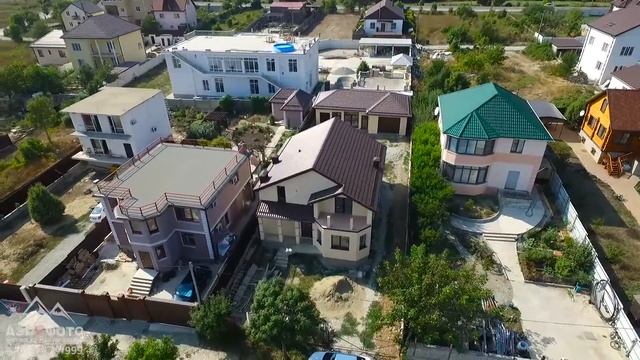 Съёмка готового дома.