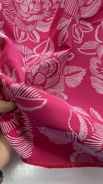 Обзор ткани полиэстер /хлопок J0015