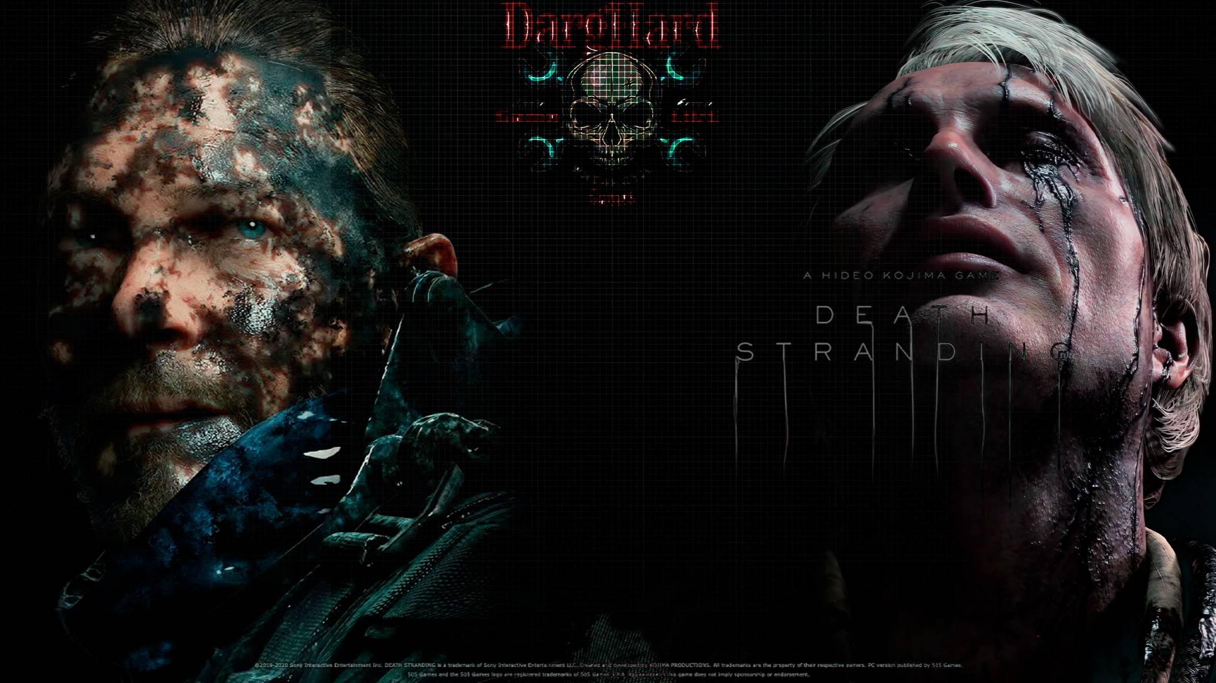 Death Stranding PS5. 1 Курьер. Прохождение 4K Ultra HD 2160p Без Комментариев!