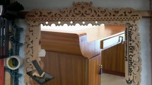 Восстановление старого письменного стола из дерева в столярной мастерской / Сувенир-подарок из дерев