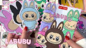 Labubu распаковка 🧸🩷 Бумажные сюрпризы 🌸 МИР БУМАЖЕК