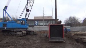 Общий вид. Кран, вибрик, маслостанция.