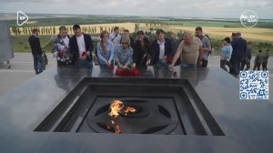 Финалисты конкурса «Учимся выбирать» посетили Саур-Могилу