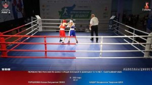 302 44 кг АННЕНКОВ Серафим Белгородская ЦФО - КОШЕВОЙ Даниил Краснодарский ЮФО