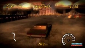 FlatOut 3 Chaos & Destruction (PC, 2011) - Detroit Industry (Arcade Race)