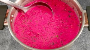 Вкусный летний суп со свеклой. Проверенный рецепт