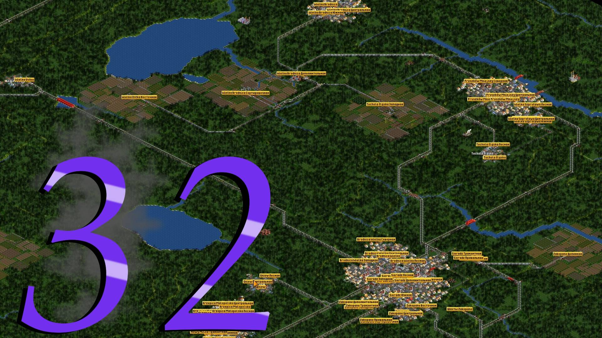 OpenTTD Соло №32 Дорожные цепочки
