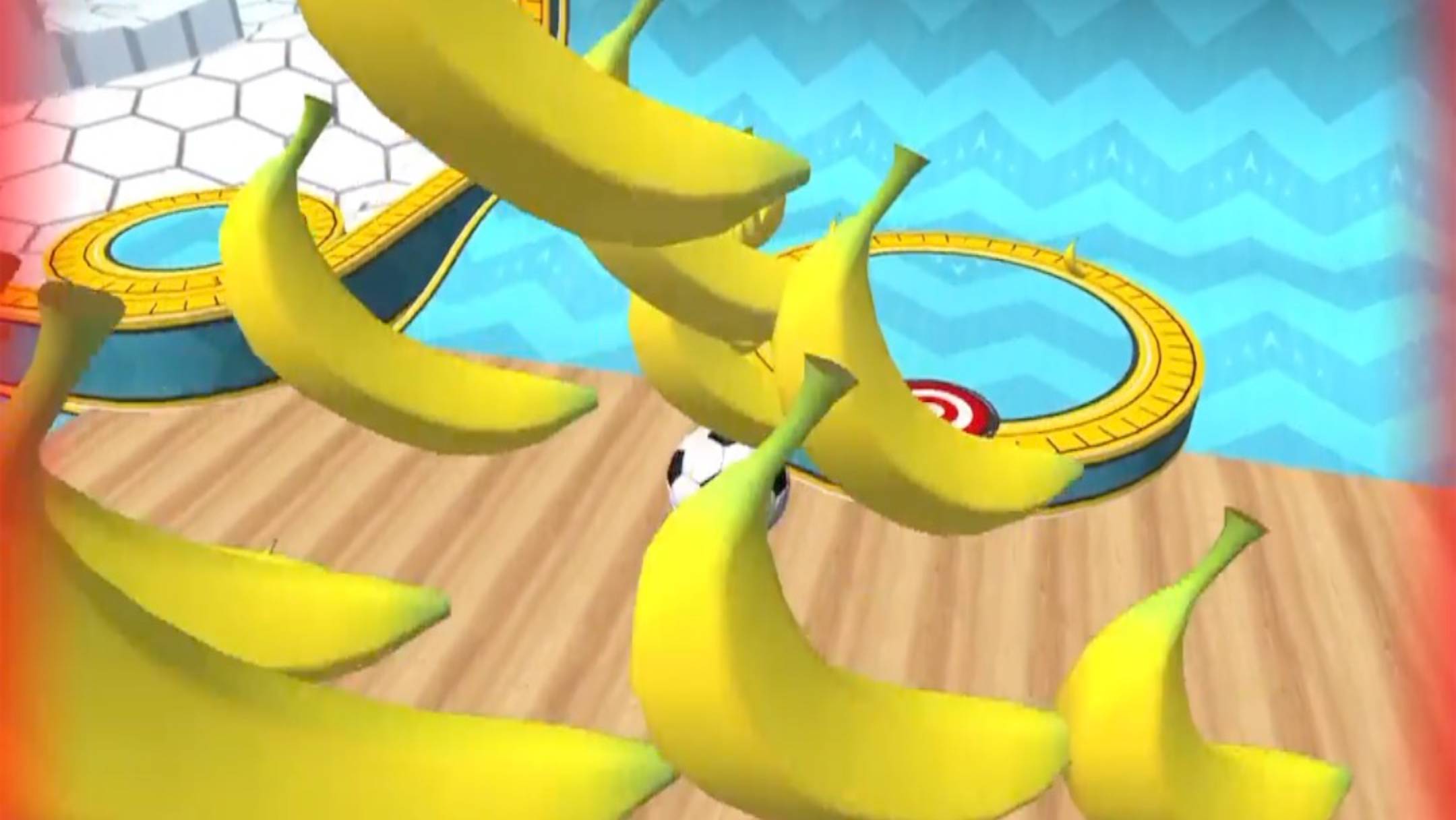 Going Balls  Super Speed run Gameplay New Update Level 57 Banana frenzy
