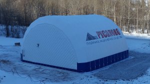Надувной ангар 20х19х10,8 (КПК "Воздух")