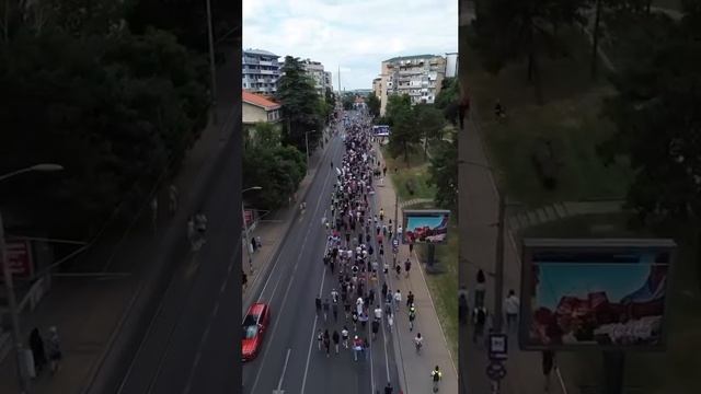 Протест в Белграде