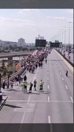 Протест в Белграде